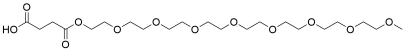 3-(m-PEG8-ethoxycarbonyl)propanoic acid, CAS 2353409-75-1 | AxisPharm