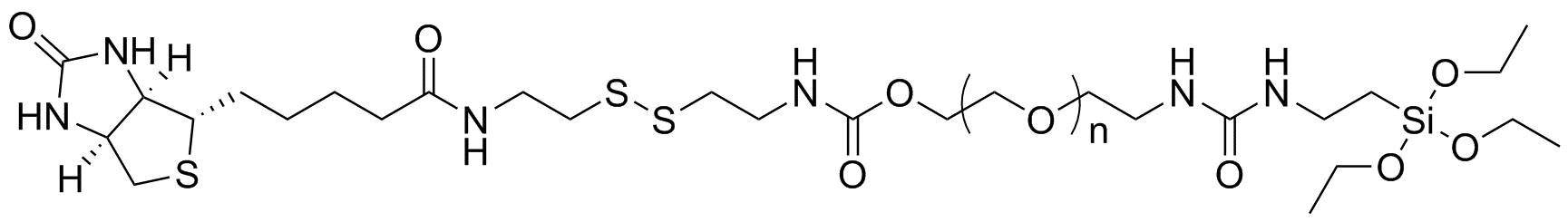 Biotin-PEG-silane, MW 5K | AxisPharm