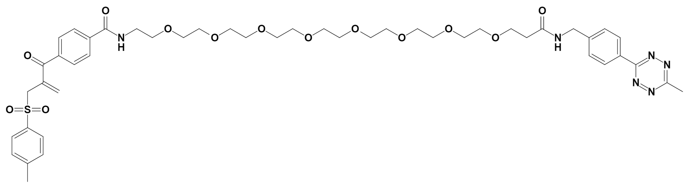 Active-Mono-Sulfone-PEG8-amido-Methyltetrazine | AxisPharm