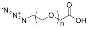Azide-PEG-CH2CO2H, MW 5K | AxisPharm