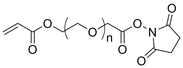 Acrylate PEG Succinimidyl Carboxymethyl Ester,MW 7.5K | AxisPharm