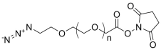 Azide PEG Succinimidyl Carboxymethyl Ester,MW 5K | N3-PEG-SCM, MW 5K ...
