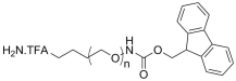 FMOC-NH-PEG-NH2, TFA,MW 2K | Fmoc NH PEG Amine, MW 2000 | AxisPharm