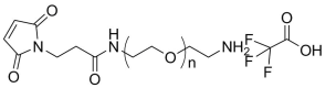Mal-NH-PEG-NH2.TFA ,MW 2K | AxisPharm