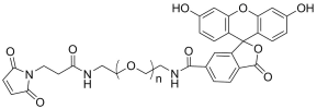 FITC-PEG-Mal, MW 2K | AxisPharm