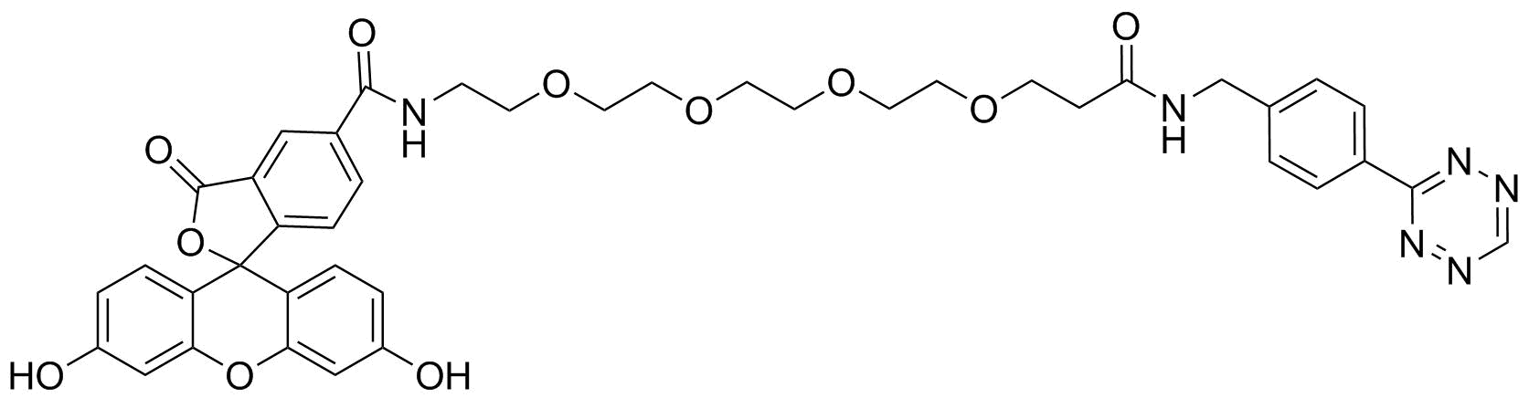 5-FAM-PEG4-Tetrazine | AxisPharm